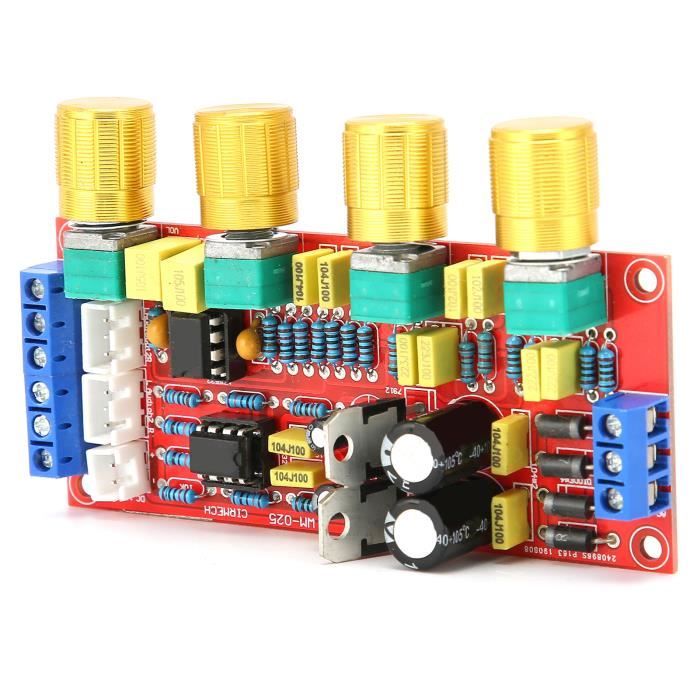 Cikonielf carte d'amplificateur audio Module de préamplificateur Audio ...