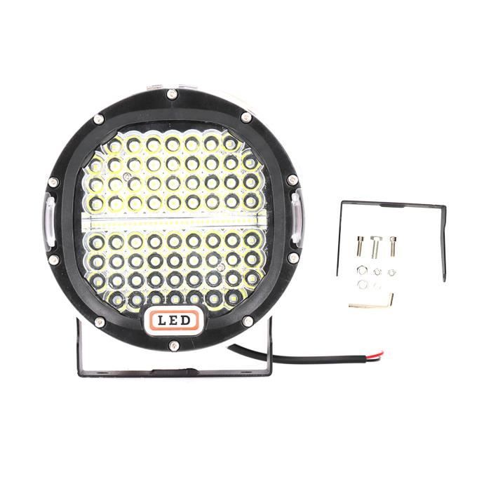 Dilwe Projecteurs LED 300W 7in spot rond 30000LM 6000K haute luminosité ...