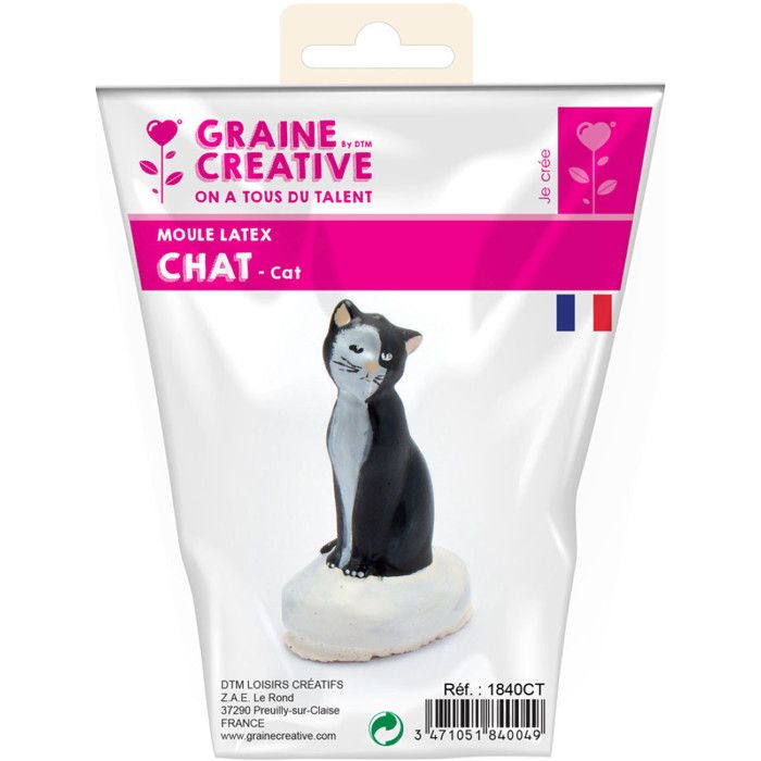 Moule en latex Chat - Cdiscount Beaux-Arts et Loisirs créatifs