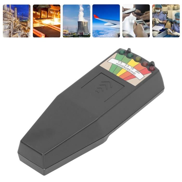 YID-Compteur EMF Détecteur de champ électromagnétique EMF, testeur ...