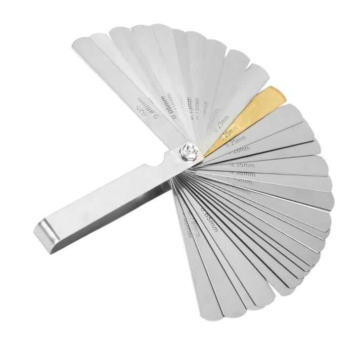 Jauge d'épaisseur de lame EJ.life - 32 lames acier inoxydable ...