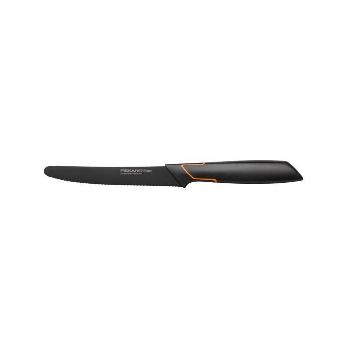 Couteau à tomate - FISKARS EDGE - 13 cm - Lames en acier - Design ...