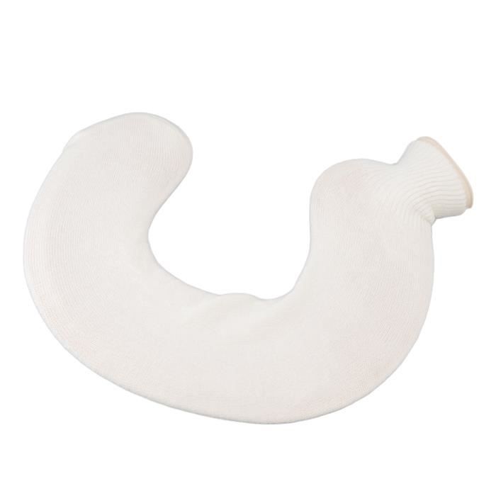 GOTOTOP bouillotte en forme de U Sac à eau chaude en forme de U souple ...