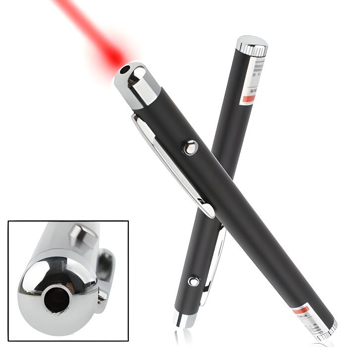Pointeur laser rouge 5mW - Cdiscount Informatique