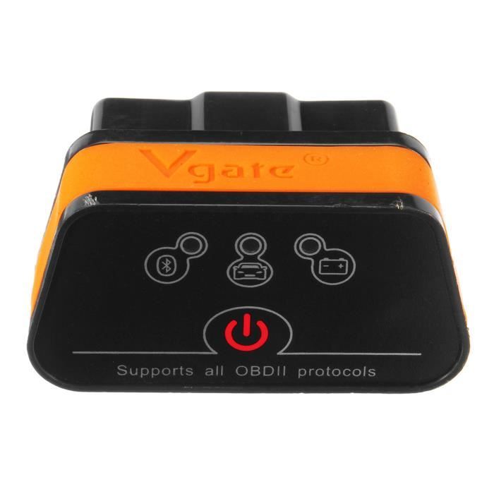 Vgate iCar2 ELM327 Bluetooth Diagnostique OBD2 Lecteur de Code Scanner ...
