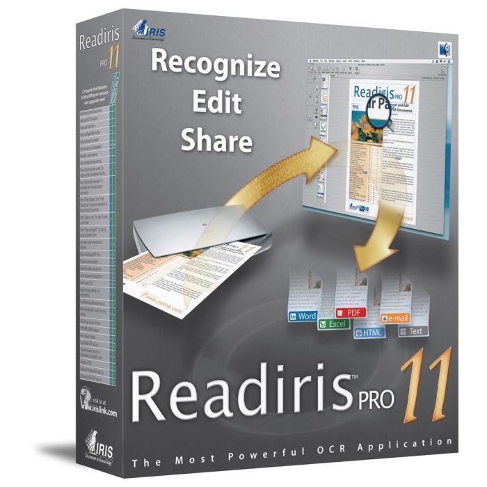 Iris Readiris Pro 11.0 Corporate Edition pour Mac - Cdiscount Informatique