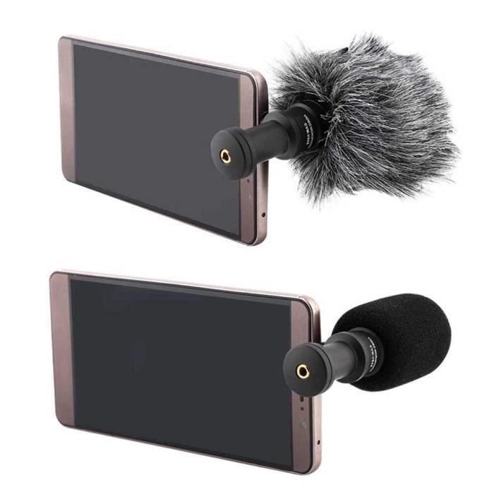 Sunbuy-Microphone de téléphone portable microphone Smartphone super ...