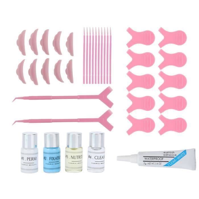 Gift-Fdit Kit de rehaussement des cils 27ml Liquid Lash Brow Lift Kit ...