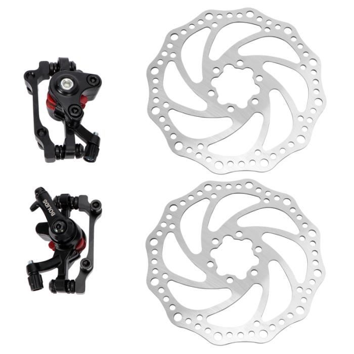 1 Paire De Freins à Disque Mécaniques Pour à à Avant Arrière Pour Vélo