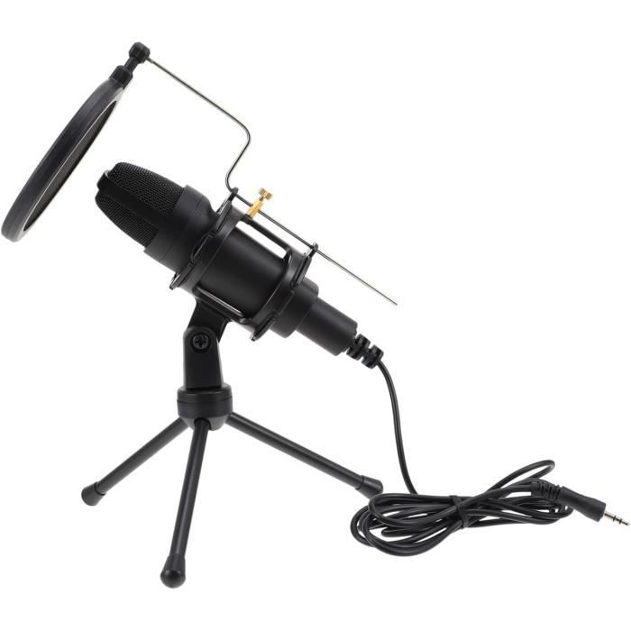 1 Ensemble Microphone À Condensateur Micro Filaire Microphone ...