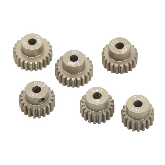 Ensemble de pignon de moteur RC en métal - VGEBY - 3.175mm - 18T 19T 20T 21T 22T 23T - Cdiscount ...