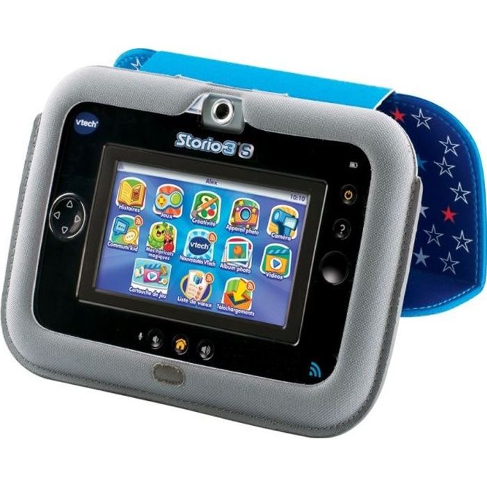 VTECH Storio 3S - Etui Support bleu - Cdiscount Jeux - Jouets