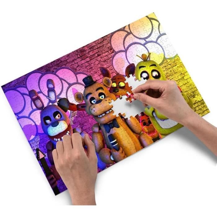 Fnaf Puzzle Fnaf En Bois Pour Brèche De Sécurité Des Cinq Nuits ...