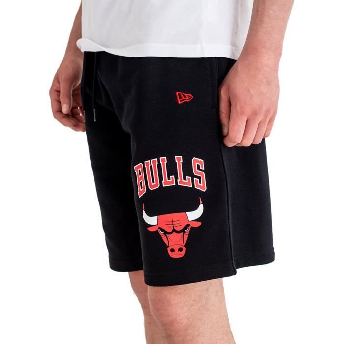 Short New Era NBA LOGO STACK SHORT CHICAGO BULLS - Ref. 11860104 Noir ...