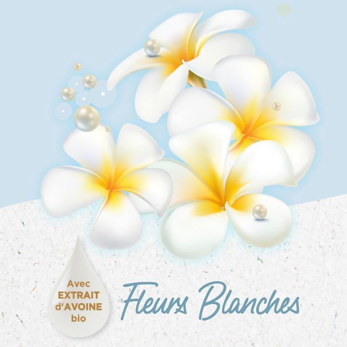 Adoucissant Bouteille Fleurs Blanches 775ml 31 lavages (Lot de 5 ...