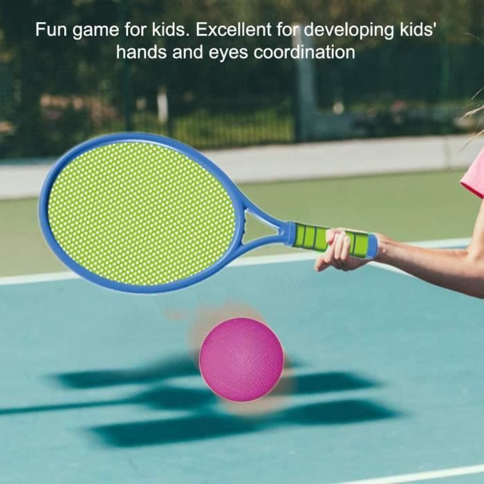 Kids tennis raquettes set avec shuttlecock plus 2 balls enfant ...