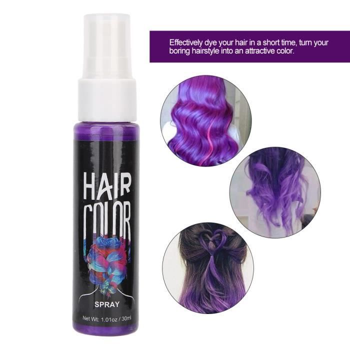 Spray de modelage temporaire Spray Colorant Cheveux Modélisation de ...