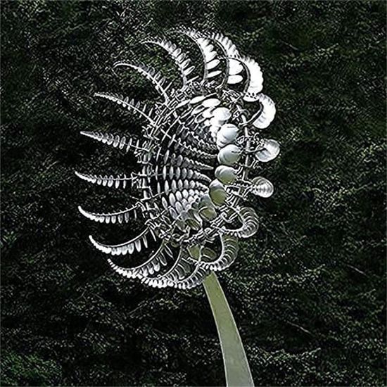 Moulin À Vent en Métal Unique Et Magique, Attrape-Vent Solaire, Facile ...