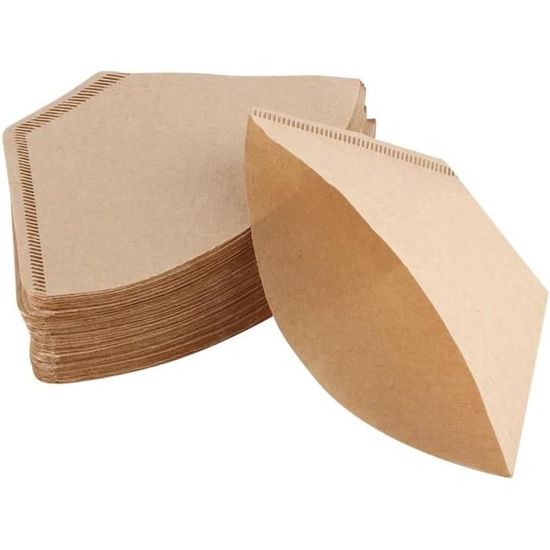 Filtres À Café Cône En Papier, Jetable Non Blanchi Passoire Expresso ...