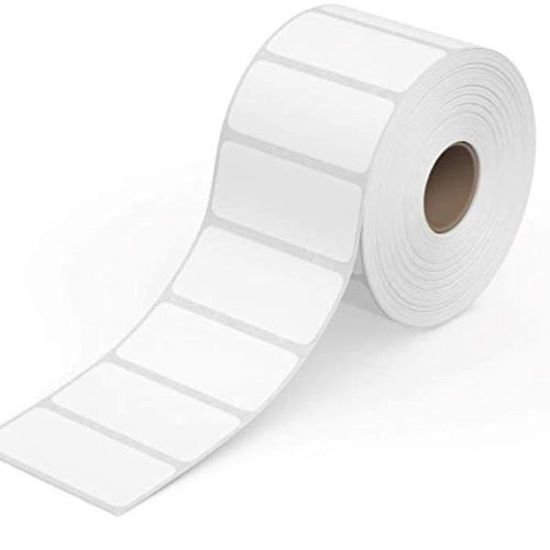Papier thermique - YSTP - Étiquettes code-barres 5x2cm - Colle chaude ...