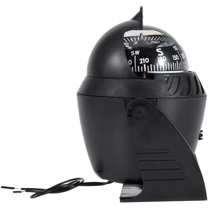 Boussole de Bateau, Boussole Marine LED Boussole légère Boussole de ...