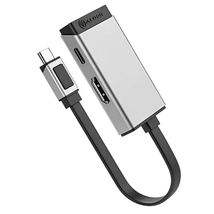 Adaptateur 2-en-1 - ALOGIC MagForce - HDMI 4K 60Hz - USB-C 100W ...