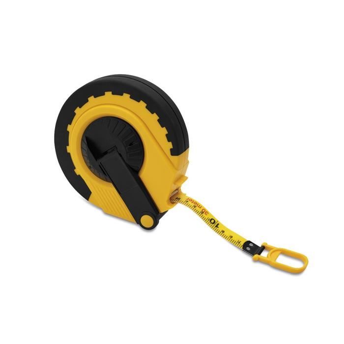 Mètres À Ruban - 47535 Rouleau Mètre Professionnel 50 Étui Antichocs ...