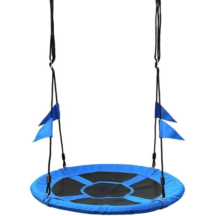 Balançoire Nid d'Oiseau,Grande balançoire Ronde pour Enfant Diamètre ...