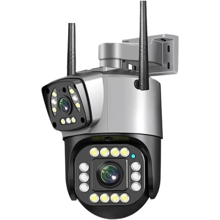 V380 Pro, 4K, 8MP, PZT, CCTV, caméra de sécurité IP, caméra de Surveillance extérieure WiFi sans ...