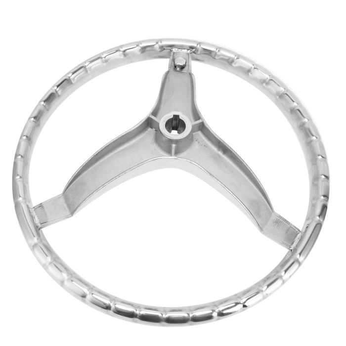 Volant Bateau 3 Branches Inox 13.5in Résistant Marine - DILWE - Spoke ...