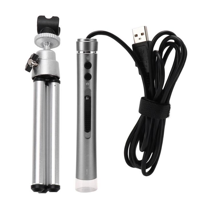 500X HD USB Skin Hair Scalp Detector Microscope Analyseur numérique ...