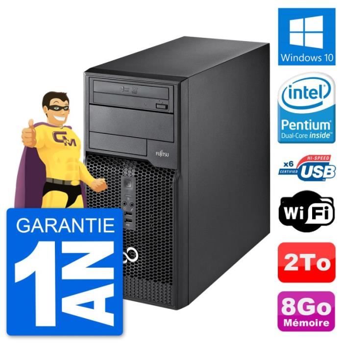 PC Tour Fujitsu Esprimo P400 Intel G630 RAM 8Go Disque Dur 2To Windows ...