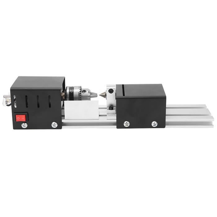 Machine De Tour De Fraisage Mini Tour De Fraisage Noir Bricolage Outil ...