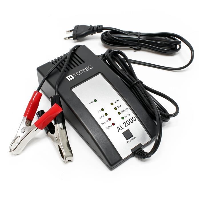 H-Tronic AL2000plus Chargeur de batteries Automatique 12V Charger les ...