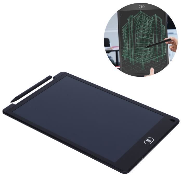 Mothinessto Tablette LCD Tableau d'écriture LCD grand écran 12 pouces ...