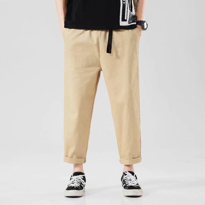 Pantalon de jogging - Cargo pour homme sarouel Hip Hop Kaki - Cdiscount Prêt-à-Porter