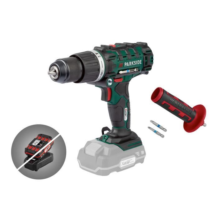 Perceuse-visseuse à percussion - PARKSIDE® - PSBSA 20-Li - 20 V - Sans ...