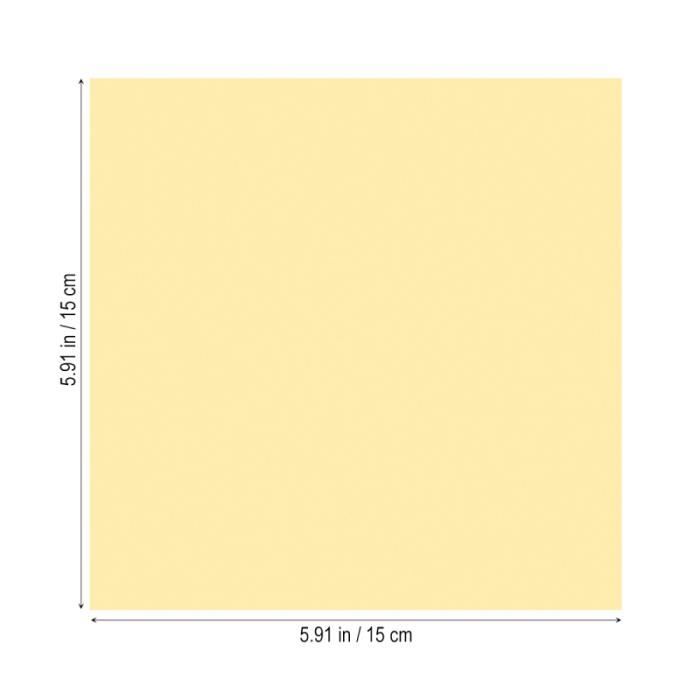 200 Feuilles Double Face Papier Origami Qualité Premium Carrées Pour ...