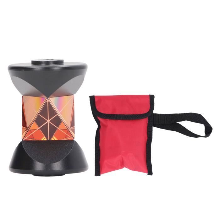 Pwshymi Mini prisme à 360 degrés avec film rouge pour réflecteur ...