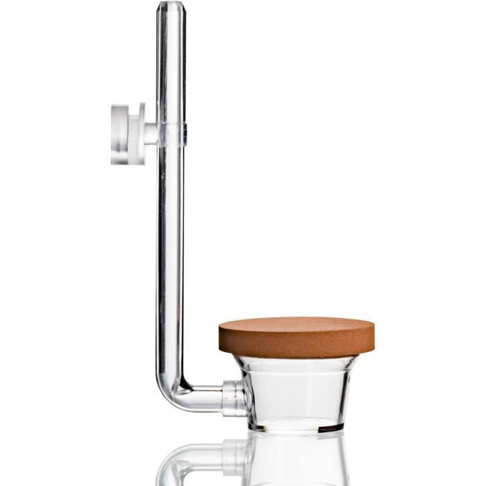 Diffuseur de CO2 TWINSTAR L L'Original Aquariums d'eau douce jusqu'à 450 litres Verre acrylique ...