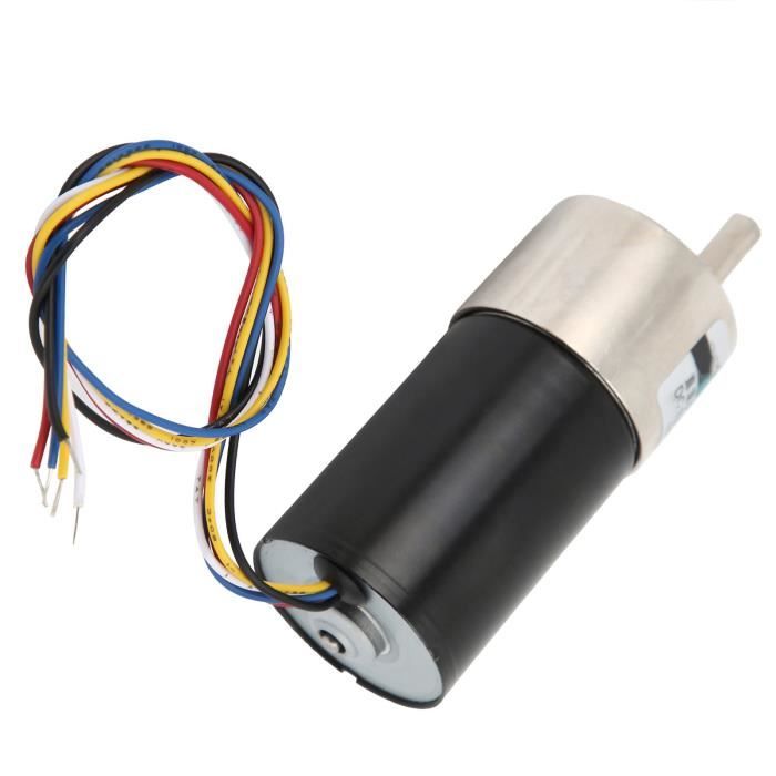 Moteur DC Moteur Balais avec Support Régulateur CW/CCW Basse Vitesse ...