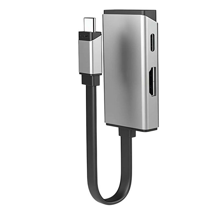 Adaptateur 2-en-1 - ALOGIC MagForce - HDMI 4K 60Hz - USB-C 100W ...