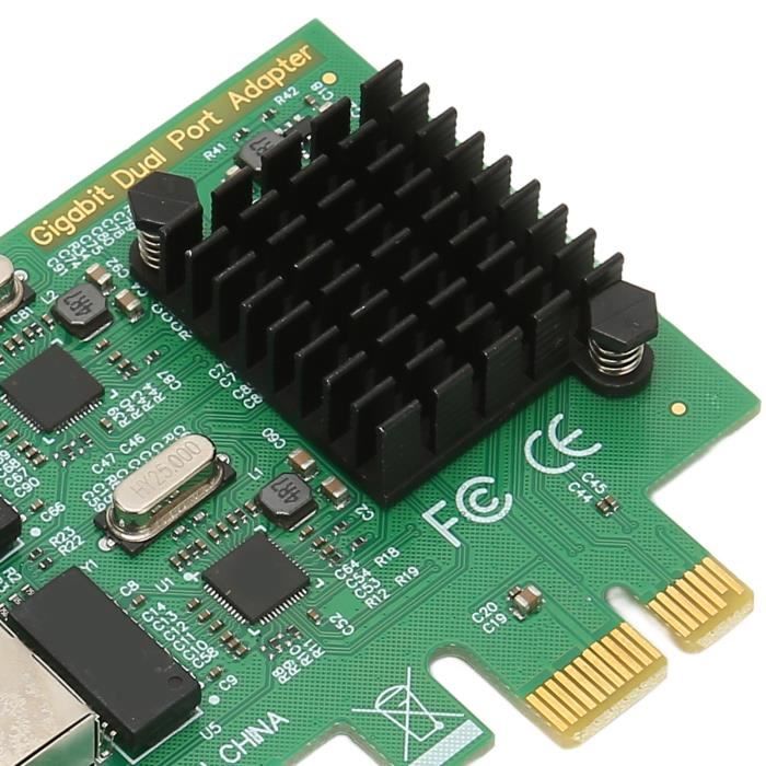 Carte Réseau Ethernet Port Rj45 Carte Réseau Pci E Nic, Contrleur Nic ...