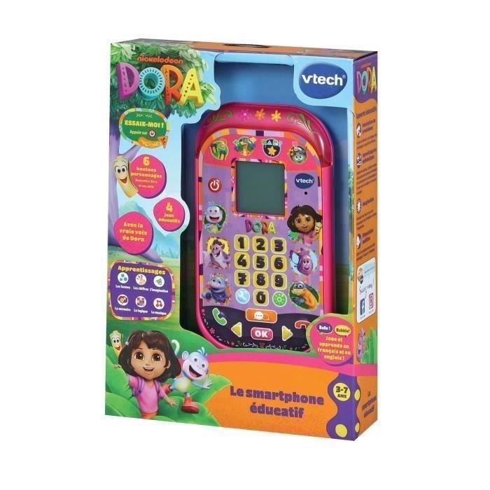 VTECH - DORA - LE SMARTPHONE ÉDUCATIF - Multicolore - Cdiscount Jeux ...