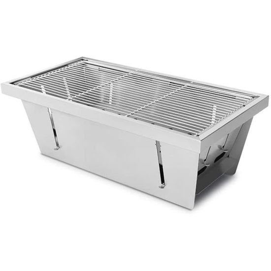 Brasier Pliable Feu de feu Pit Cour arrière Patio Jardin Poêle Bois ...