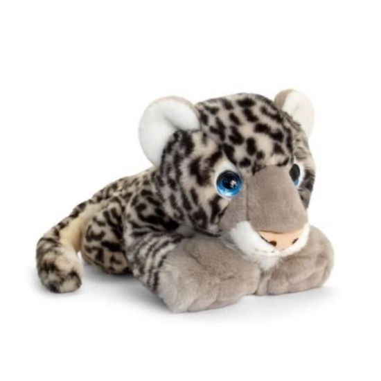 Peluche Léopard des neiges 25 cm Signature - Cdiscount Jeux - Jouets