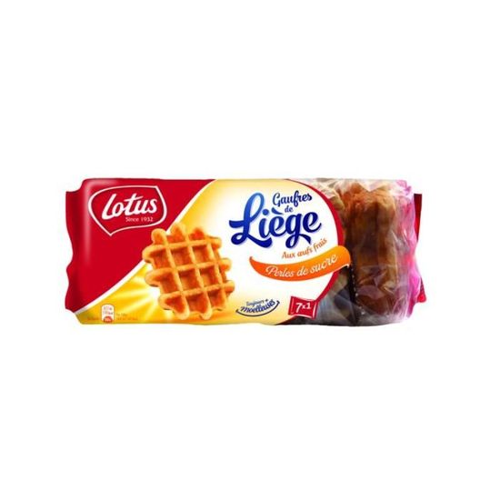 LOTUS Gaufres de Liège aux Œufs frais - 7 x 45 g - Cdiscount Au quotidien