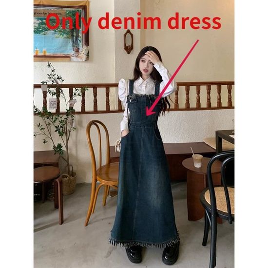 Robe femmes - Streetwear – Vintage en Denim à - FR88KZ Denim_dress ...