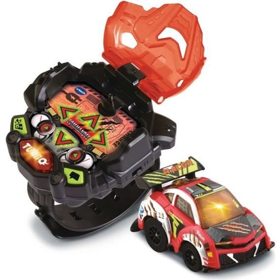 VTECH - TURBO FORCE - Voiture Rouge + Montre - Cdiscount Jeux - Jouets