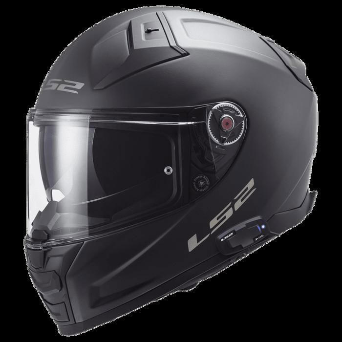 LS2 CASQUE INTEGRAL FF811 VECTOR II SOLID MAT ET KIT BLUETOOTH LS2 4X ...